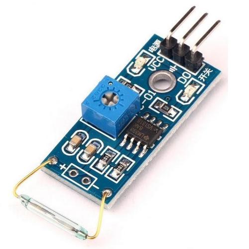 Jual Reed Sensor Module Magnetron Module Reed Switch MagSwitch Arduino ...