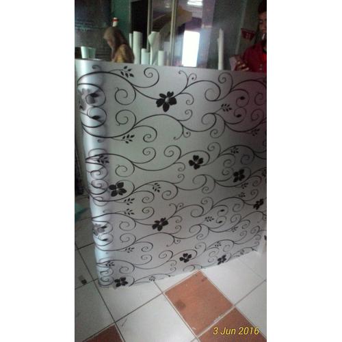 Jual Sticker kaca/stiker kaca motif batik hitam - Kota Bekasi - STICKER ...