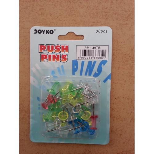Jual Push Pin Joyko 30 TR (Isi 30 Pcs Per Pack) - Kota Batam - Aikatsu ...
