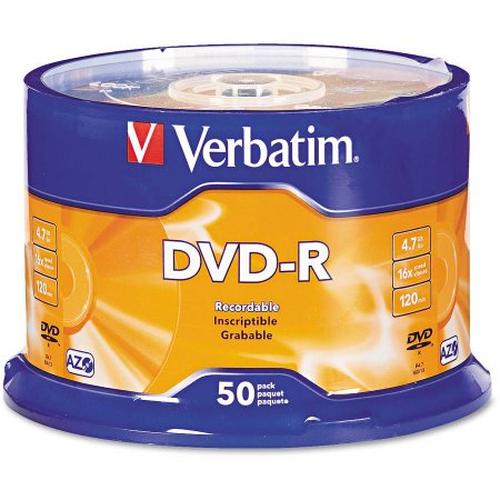 Jual [VERBATIM] 16x Speed DVD-R Blank DVDs - Pack Of 50 - Jakarta Pusat ...