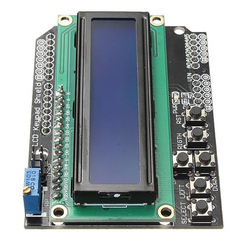 Jual 1602 16 x 2 Blue Back light LCD Keypad Shield Arduino - Kab ...