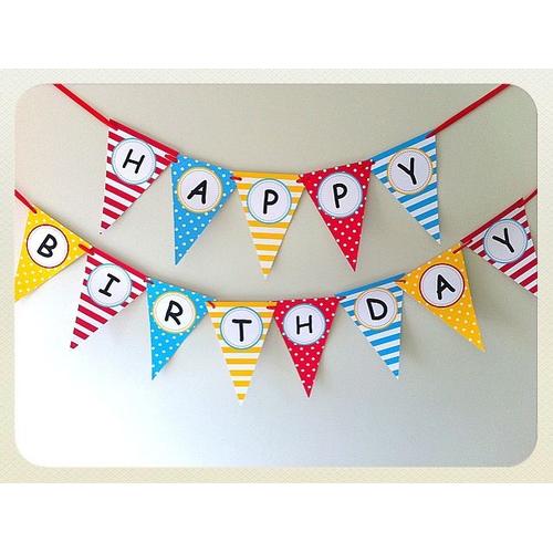 Jual Bunting Flag/birthday flag/Bendera Ultah - Kota Kediri - Nadhifa ...