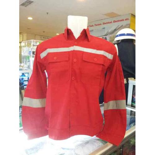 Jual Baju Kerja + LOGO safety + Bet Merah Putih - Jakarta Barat - Pusat ...