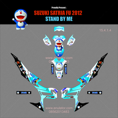 Jual Sticker striping motor stiker Suzuki Satria FU Stand By Me SPEC B ...