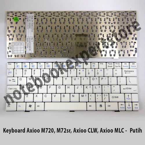 Jual Keyboard Axioo M720, M72sr, Axioo CLW, Axioo MLC - Putih - Jakarta ...