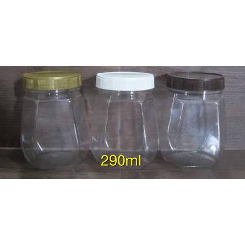 Jual Toples jar botol plastik kue kering lebaran hexagonal belimbing ...