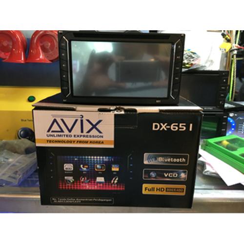 Jual tv mobil/double din universal merk avix type DX-651 - Kab ...
