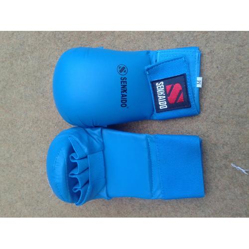 Jual Hand Protector / Sarung Tangan Karate Senkaido - Biru, S - Kota ...
