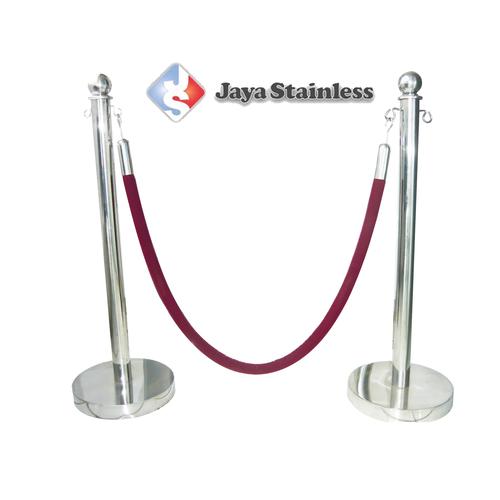 Jual Tiang antrian tali bludru / tiang pembatas antrian - Jakarta Timur ...