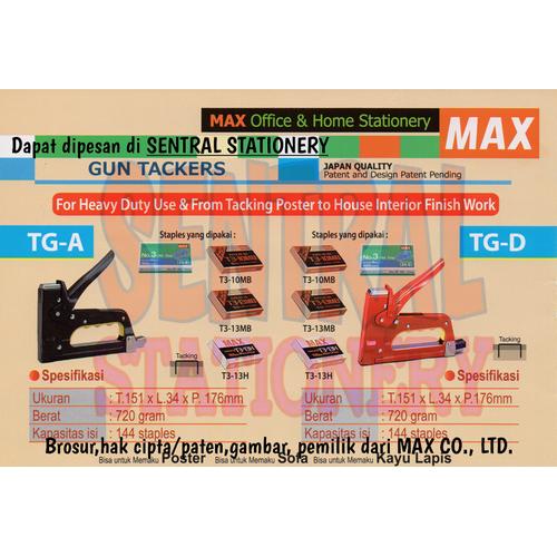 Jual max gun tacker / stapler jepretan tembak - Kota Surabaya - Sentral ...