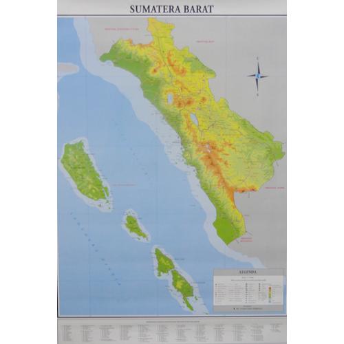 Jual Peta Provinsi Sumatera Barat (Lipat) - Jakarta Selatan - Rumah ...
