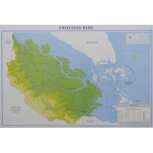Jual Peta Provinsi Riau (Lipat) - Jakarta Selatan - Sarana Peraga ...