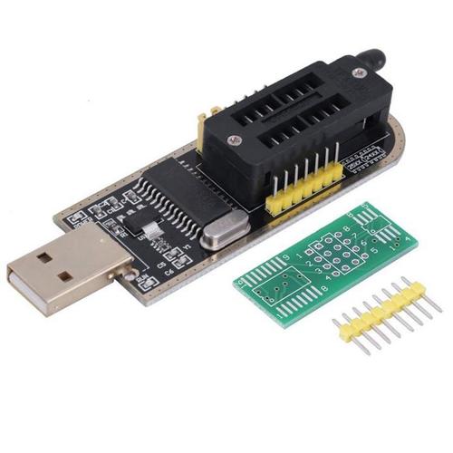 Jual 25 SPI Series 24 EEPROM CH341A BIOS Writer LCD Flash USB ...