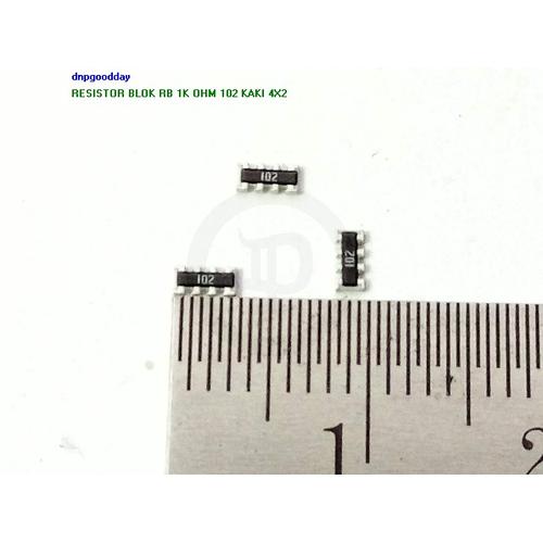 Jual RESISTOR BLOK RB 1K OHM 102 KAKI 4X2 - Kab. Bandung - dnpgoodday ...