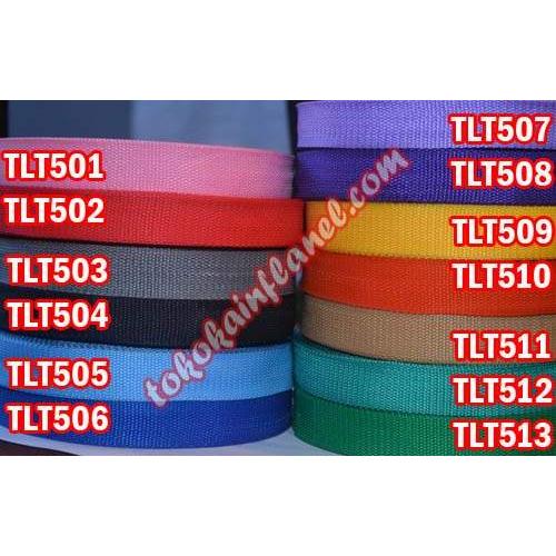 Jual TLT5 Tali Tas / Gesper lebar 2,5cm (Per meter) - 01 pink muda ...