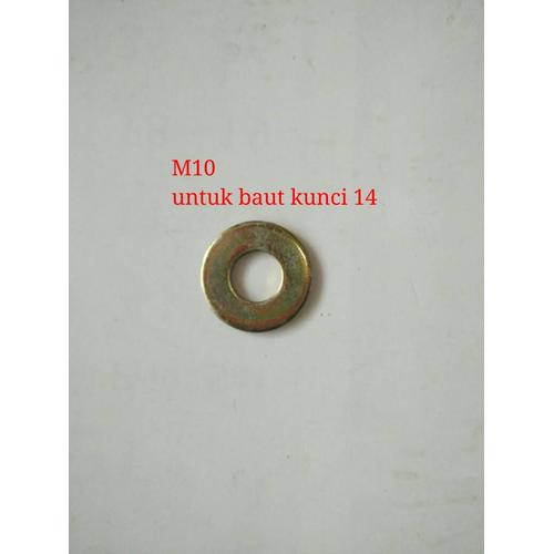 Jual RING PLAT M10 / M-10 untuk baut kunci 14 - Kota Tangerang - belawa ...