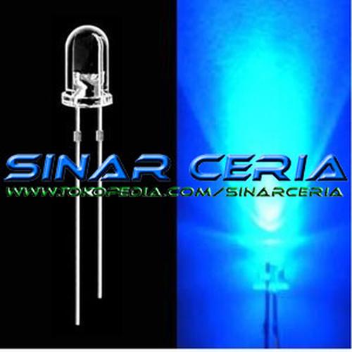 Jual LED 5mm 5mm Putih nyala BIRU Super Bright Terang - Jakarta Barat ...