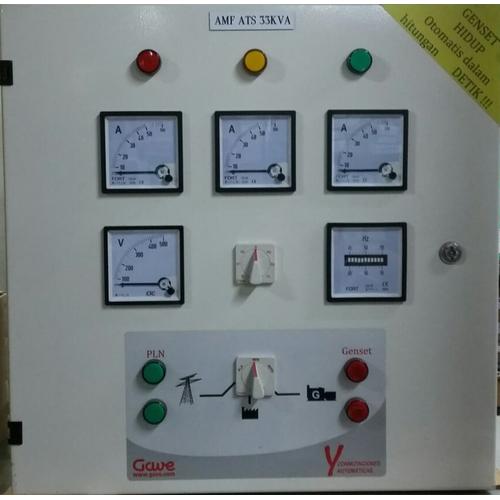 Jual Panel Genset ATS AMF 33 kVA 3phase / 11 kVA 1 phase with metering ...