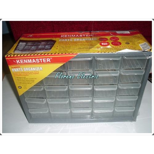 Jual Rak Komponen / Tool Box 25 slot / Partisi / Kotak Sparepart ...