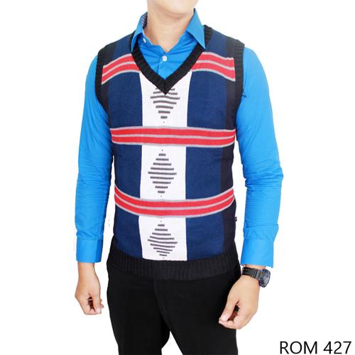 Promo Sweater Dan Rompi Pria Rajut Kombinasi Warna ROM 427 - ROM 300 ...