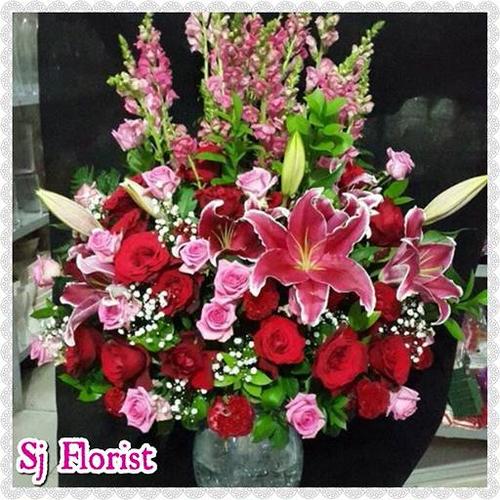 Jual Bunga Vas Meja Elegan Fresh Flower - Jakarta Pusat - Popo Shop ...