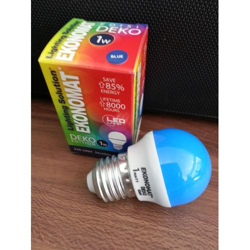 Jual Lampu LED WARNA BIRU 1W Ekonomat hemat energi - Kab. Sragen ...