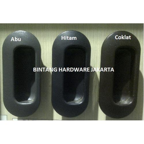 Jual Handle Tanam Plastik PVC Abu Hitam Coklat Tarikan Tanam Plastik ...