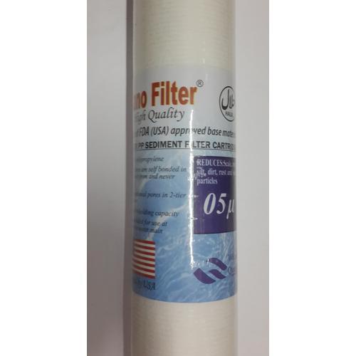 Jual Nano Cartridge Filter Air / Water Filter 20 " 0,5 u (mikron ...