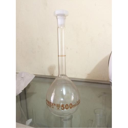 Jual Labu Ukur Pyrex 500 mL | Volumetric Flask - Kota Bandung - Luca's ...