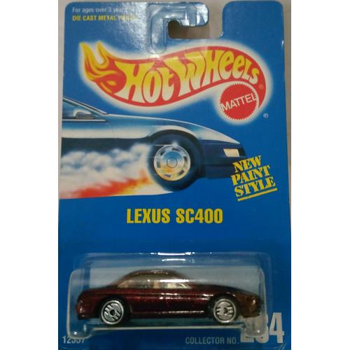 Jual Hot Wheels Lexus SC400 Original 100% Mattel Blue Card Reguler ...