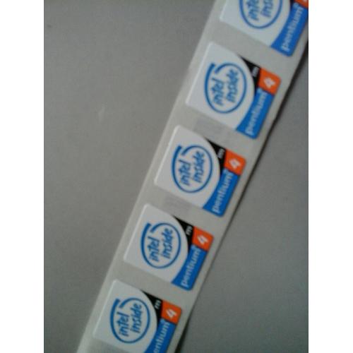 Jual stiker intel pentium 4m original - Kab. Klaten - dic shop ...