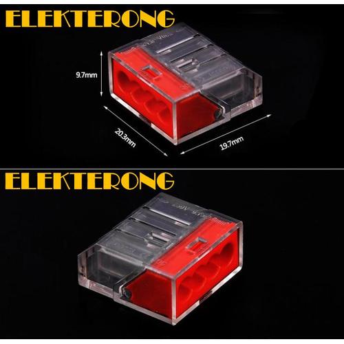 Jual connector Junction Box 4 PIN / Konduktor Terminal Block 4 PIN ...