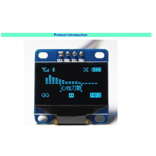 Jual 0.96" I2C IIC Serial 128X64 OLED LCD LED Display Module - Kota Depok - Aha Elektronik ...