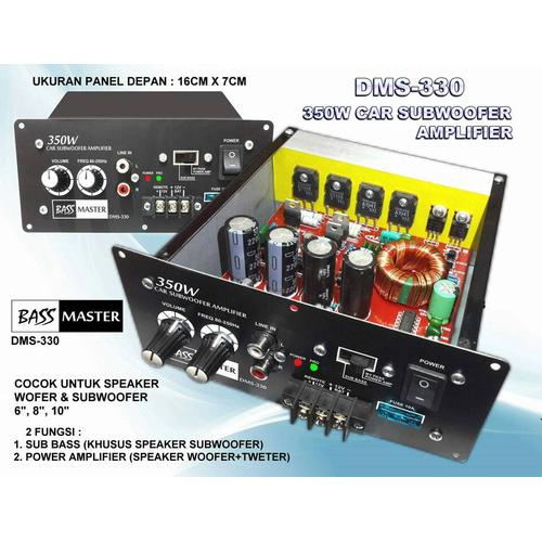Jual Kit ampli subwoofer mobil 350 watt - Kota Tangerang - iwanpz1store ...