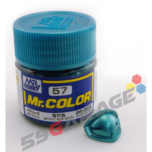 Jual Mr Color C 57 Metalic Blue Green - Gundam model kit paint ...