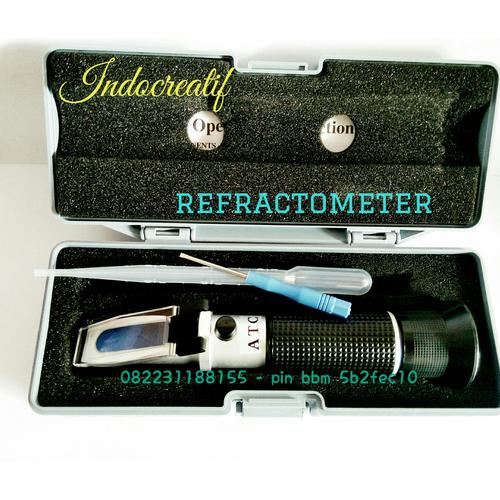 Jual Refraktometer / refractometer / alat ukur konsentrasi bahan ...
