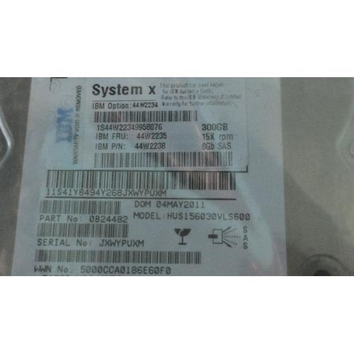 Jual Hardisk Server IBM 300GB 15K 3.5" 6GBPS SAS 44W2235 44W2238 ...