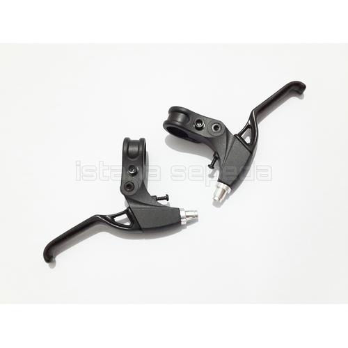Jual Handel Rem Sepeda Genio Hitam 1/2 Alloy Cocok MTB, Fixie, Mini ...