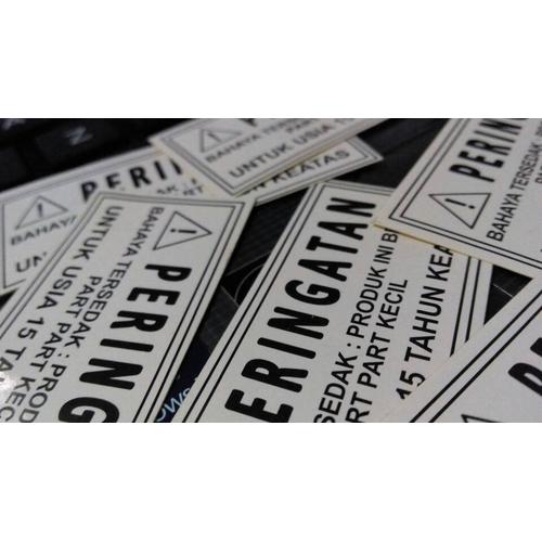 Jual Safety Sign : Sticker Peringatan Bahaya Tersedak Untuk Mainan ...