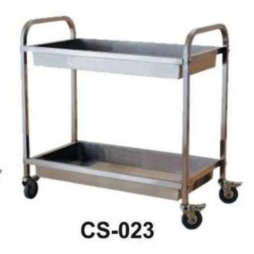 Jual Cs-023 Stainless Steel Trolley / Troli Stainless Steel Serbaguna ...