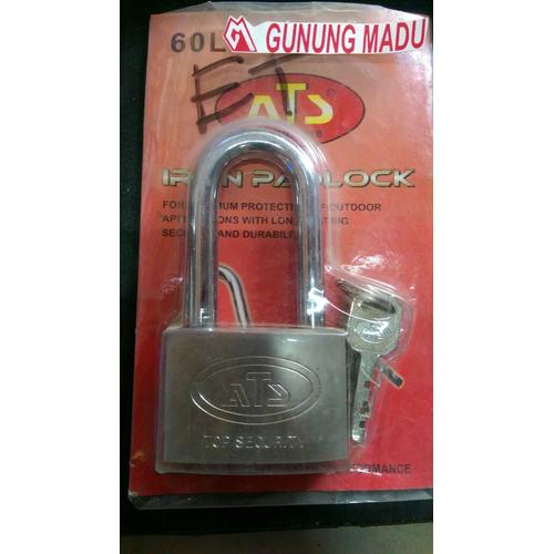 Jual GEMBOK 60 MM LEHER PANJANG / GEMBOK PAGAR / GEMBOK RUMAH - Jakarta ...