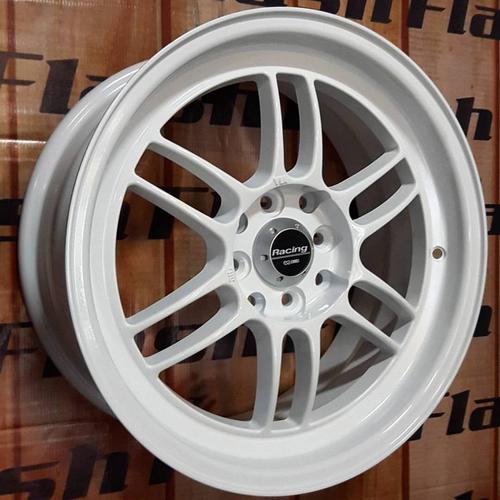 Jual Velg ring 16 Enkei RPF.1 white velg mobil murah surabaya Flash ...