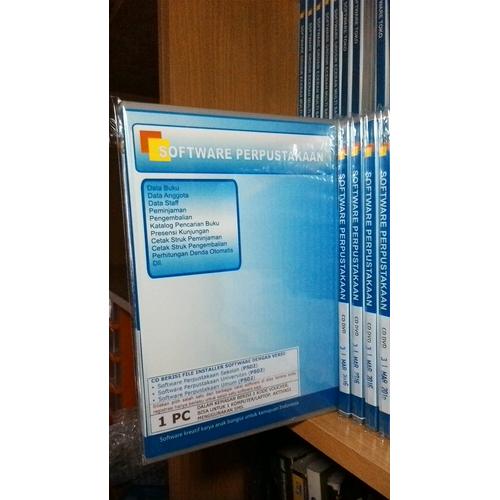 Jual 1PC - SOFTWARE PERPUSTAKAAN (SEKOLAH, UMUM, PERGURUAN TINGGI) PS02 - Kab. Kediri ...