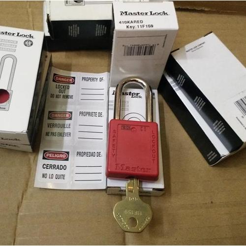 Jual Loto / Safety Padlock Master Lock 410red Original - Jakarta Barat ...