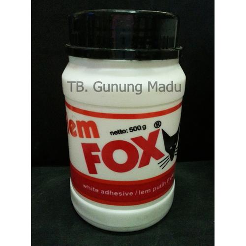 Jual LEM FOX PUTIH / LEM PUTIH / LEM KAYU 500 GRAM - Jakarta Barat ...