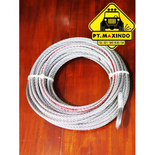 Jual Tali Sling Baja / Wire Rope Merk T-Max Ukuran 8,2mm X 28,5m u ...