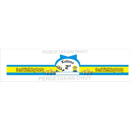 Jual Topi Ultah anak tema minion ( Desain terbaru lagi ) - Kab. Bogor ...