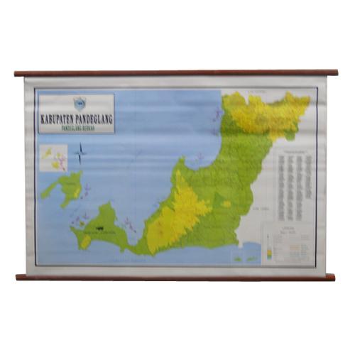 Jual Peta Kabupaten Pandeglang (Bingkai) - Jakarta Selatan - Sarana ...