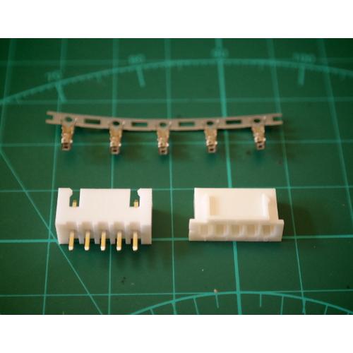 Jual (4S) 5 Pin JST-XH Balancer Connectors Male/Female (1 Pair) - Kota ...