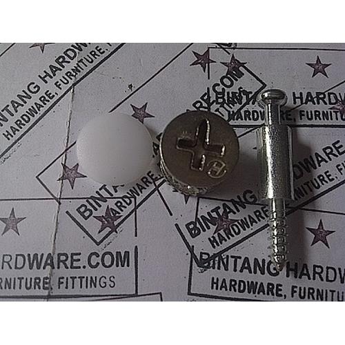 Jual Skrup Baut Minifix Lancip Set Casing Tutup Kepala Minifix ...